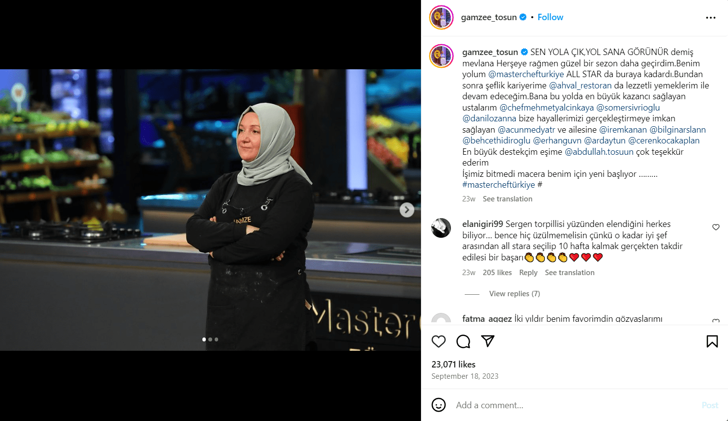 MasterChef Gamze Kimdir - Turkiye Guclu